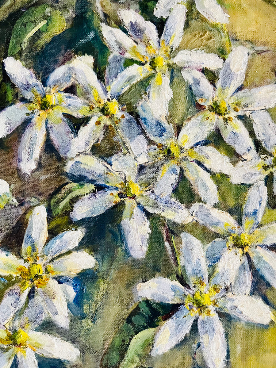 Original Audrey Durant “Clematis” Art – Antique Alley