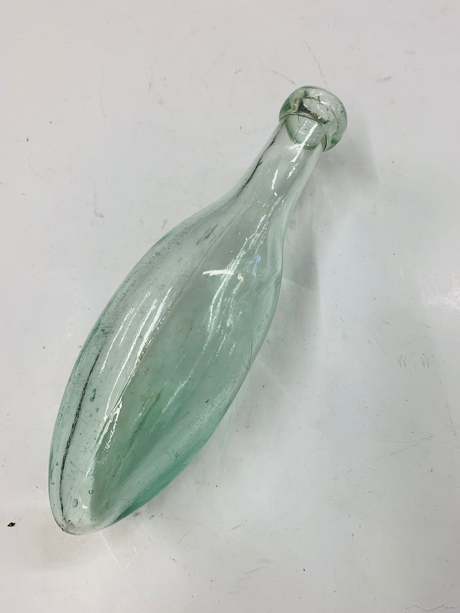 Antique glass torpedo bottle – Antique Alley