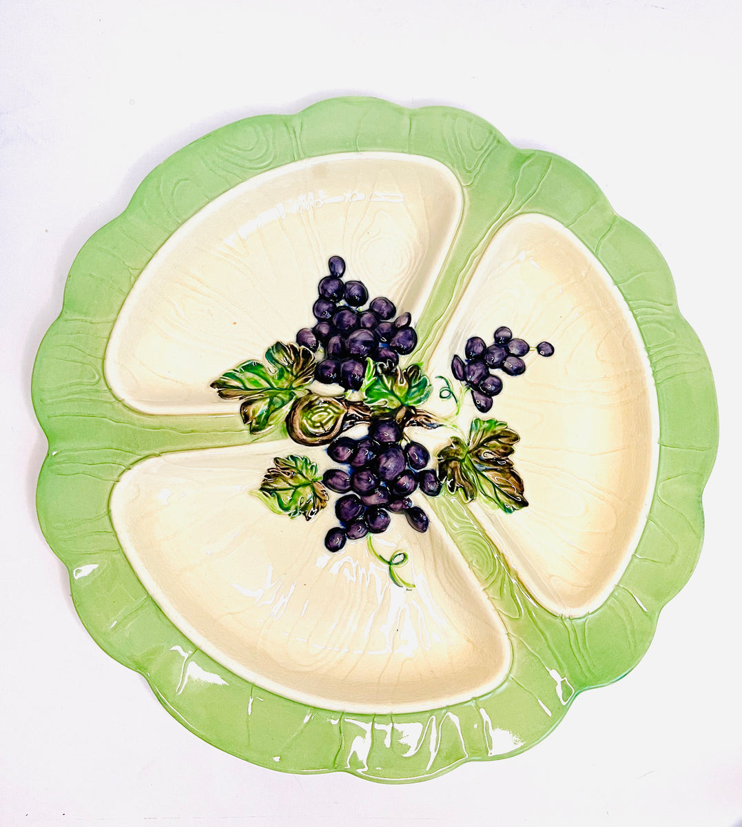 Carlton Ware 'Grape' Hors d'Oeuvres Dish c1950 Segmented Dish – Antique ...