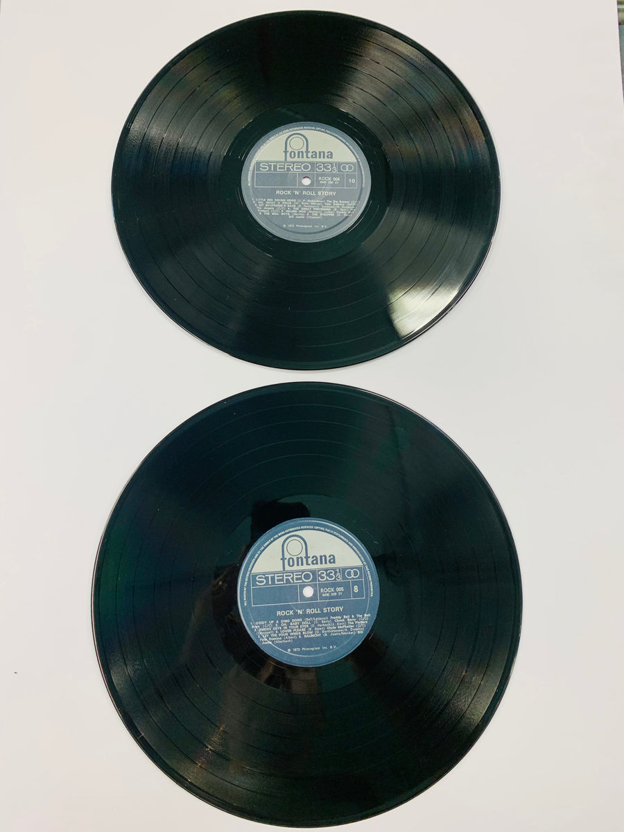 The Rock’n Roll Story 1972 boxed set of 4 vinyl records – Antique Alley