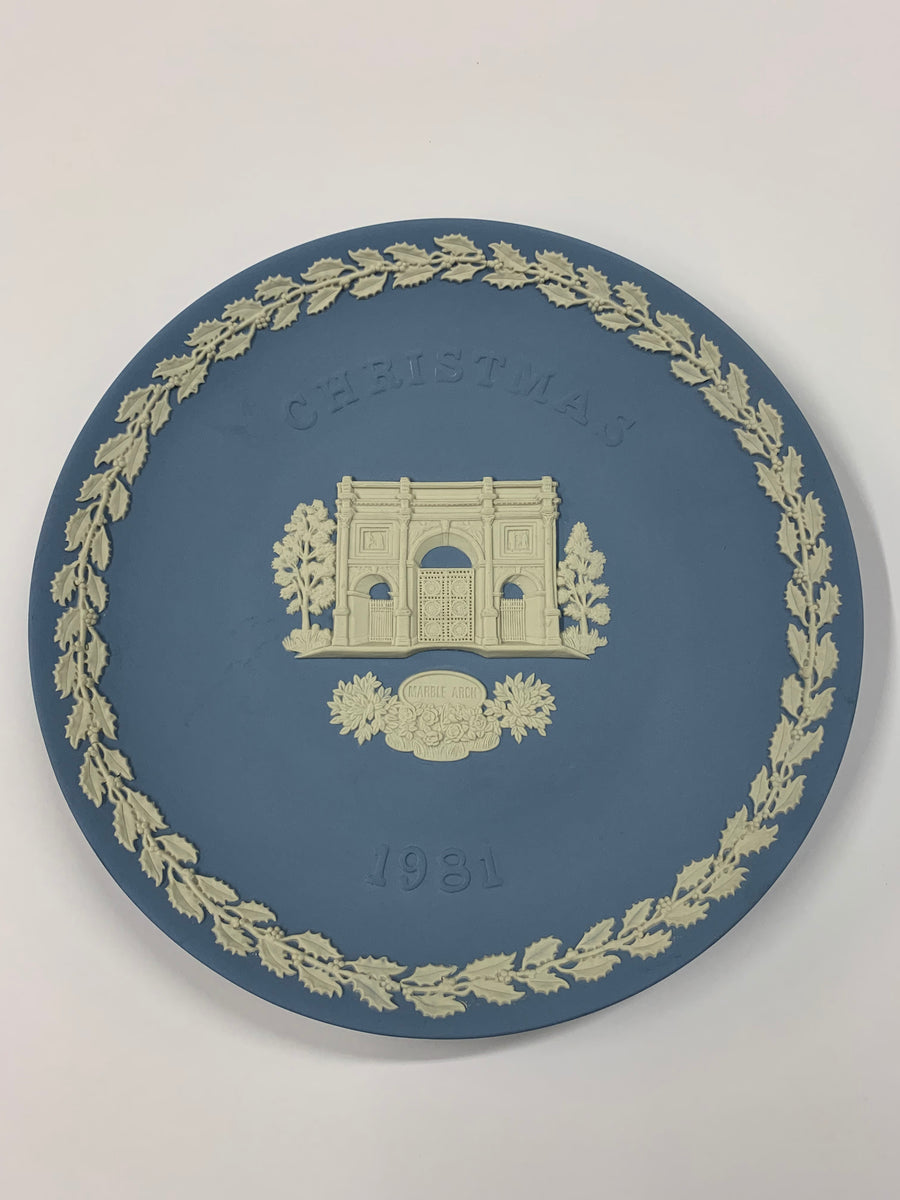 Wedgwood 1981 Christmas Plate – Antique Alley