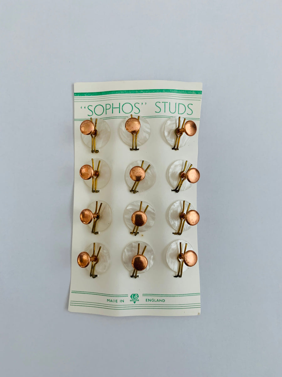 Retro Vintage Shirt Collar Studs – Antique Alley