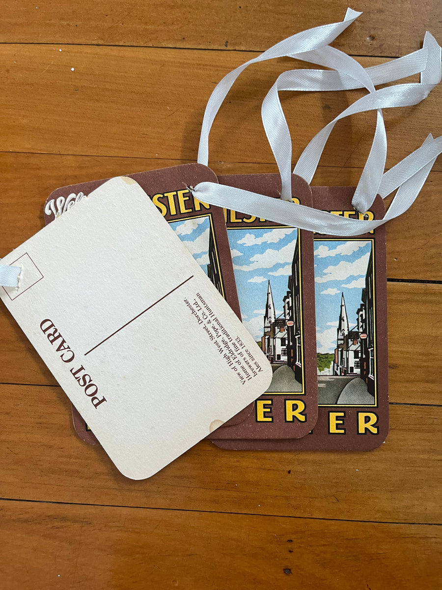 Bespoke Dorchester Bitter Coaster Gift Tag Set of Four – Antique Alley