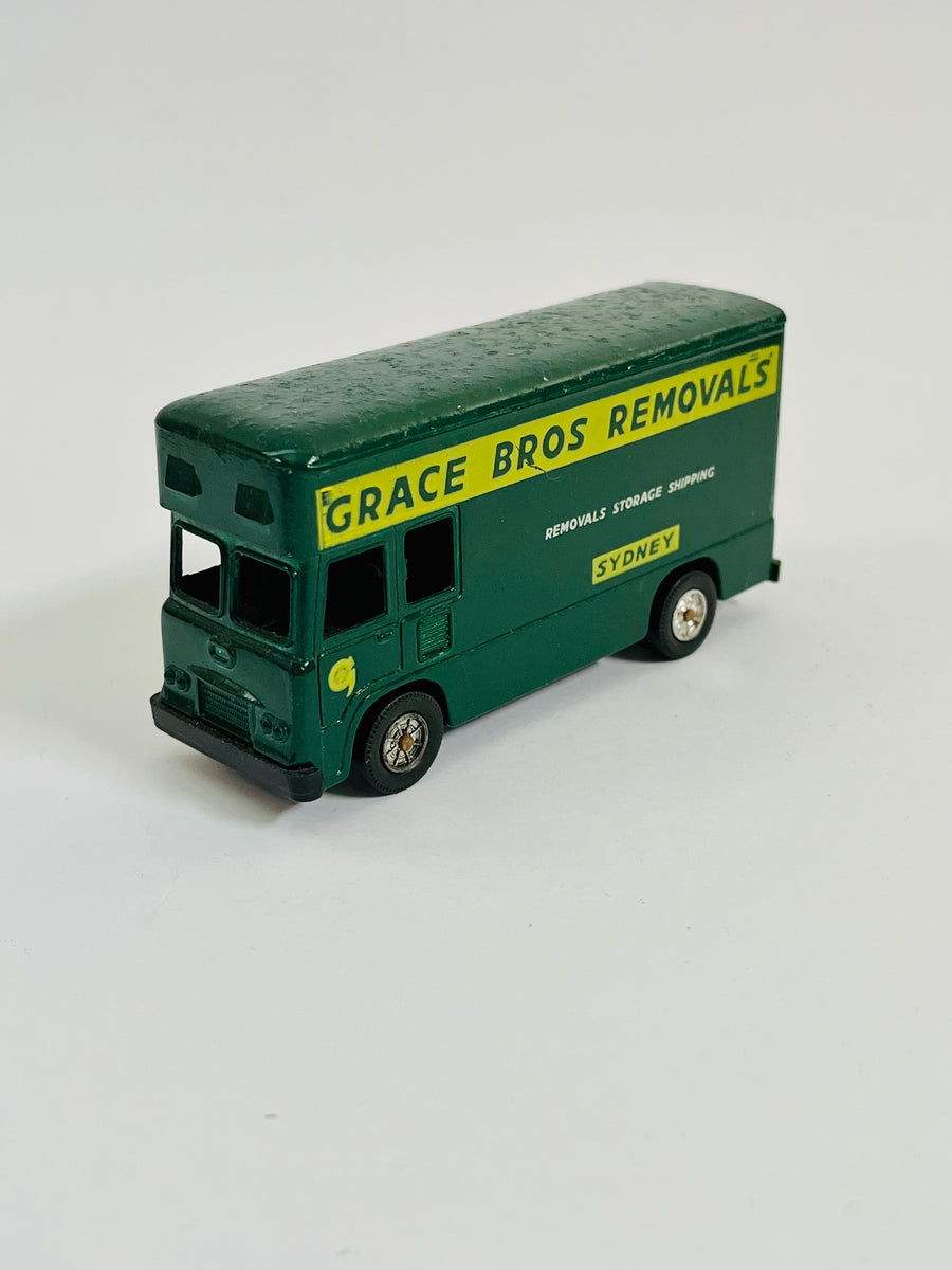 Vintage Die Cast Grace Bros Removal Bus – Antique Alley